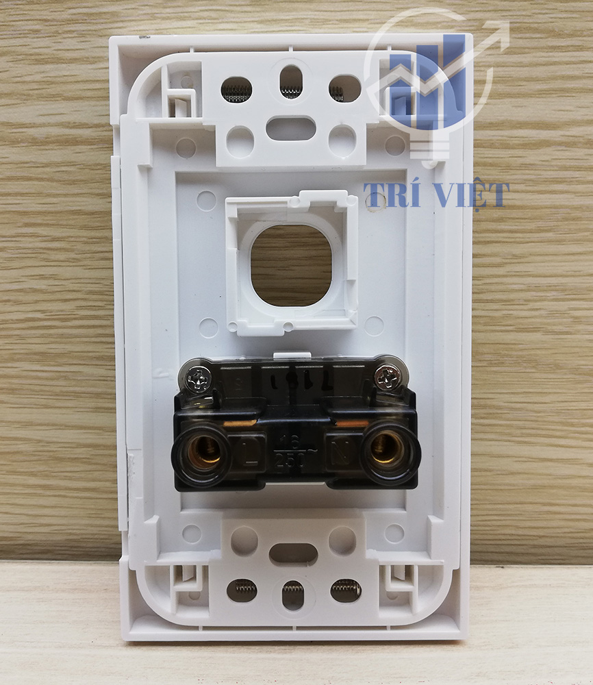 Mặt 1 Lỗ 1 Ổ Sino Vanlock - S18UX - Thiết Bị Điện Trí Việt