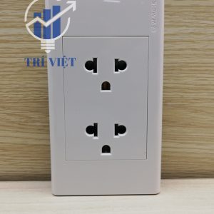 Mặt 1 Lỗ 1 Ổ Sino Vanlock - S18UX - Thiết Bị Điện Trí Việt
