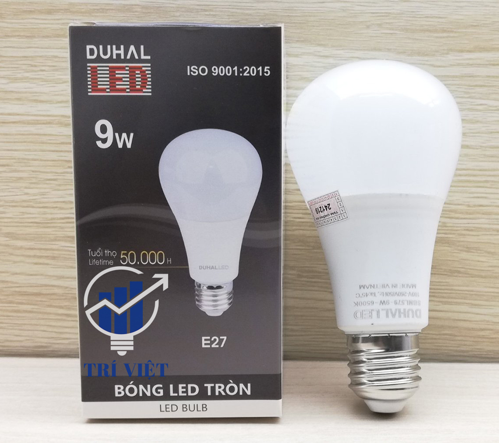 Đèn Led 9w Duhal Tròn Trắng SBNL579 - VẬT TƯ ĐIỆN NƯỚC TRÍ VIỆT
