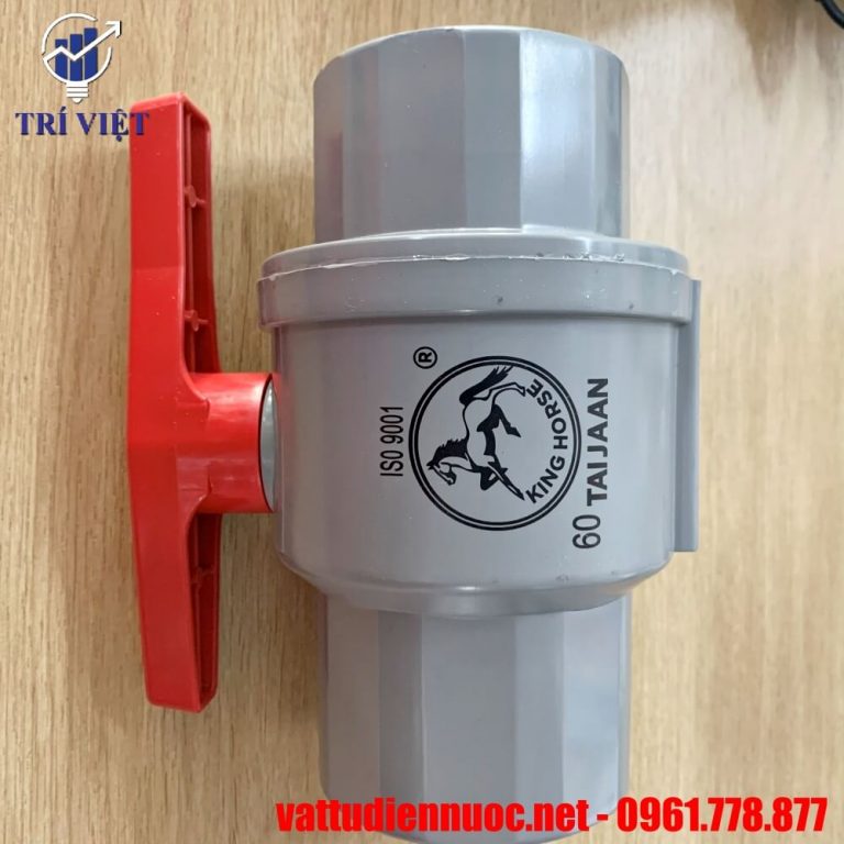 Van nhựa PVC 60mm Taijaan siêu bền giá tốt - Thiết Bị Điện Trí Việt